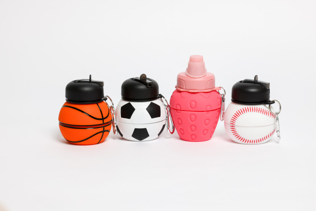 Foldable drink bottles baseball - Love & a Hug