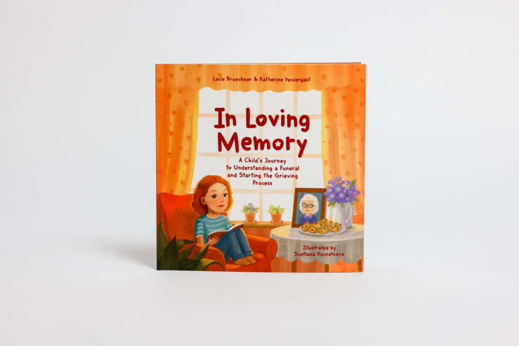 In Loving Memory book - Love & a Hug